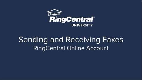 RingCentral Fax - Users | RingCentral Support