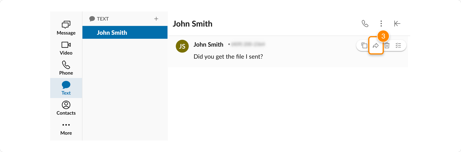 Managing text messages in the RingCentral app | RingCentral MVP