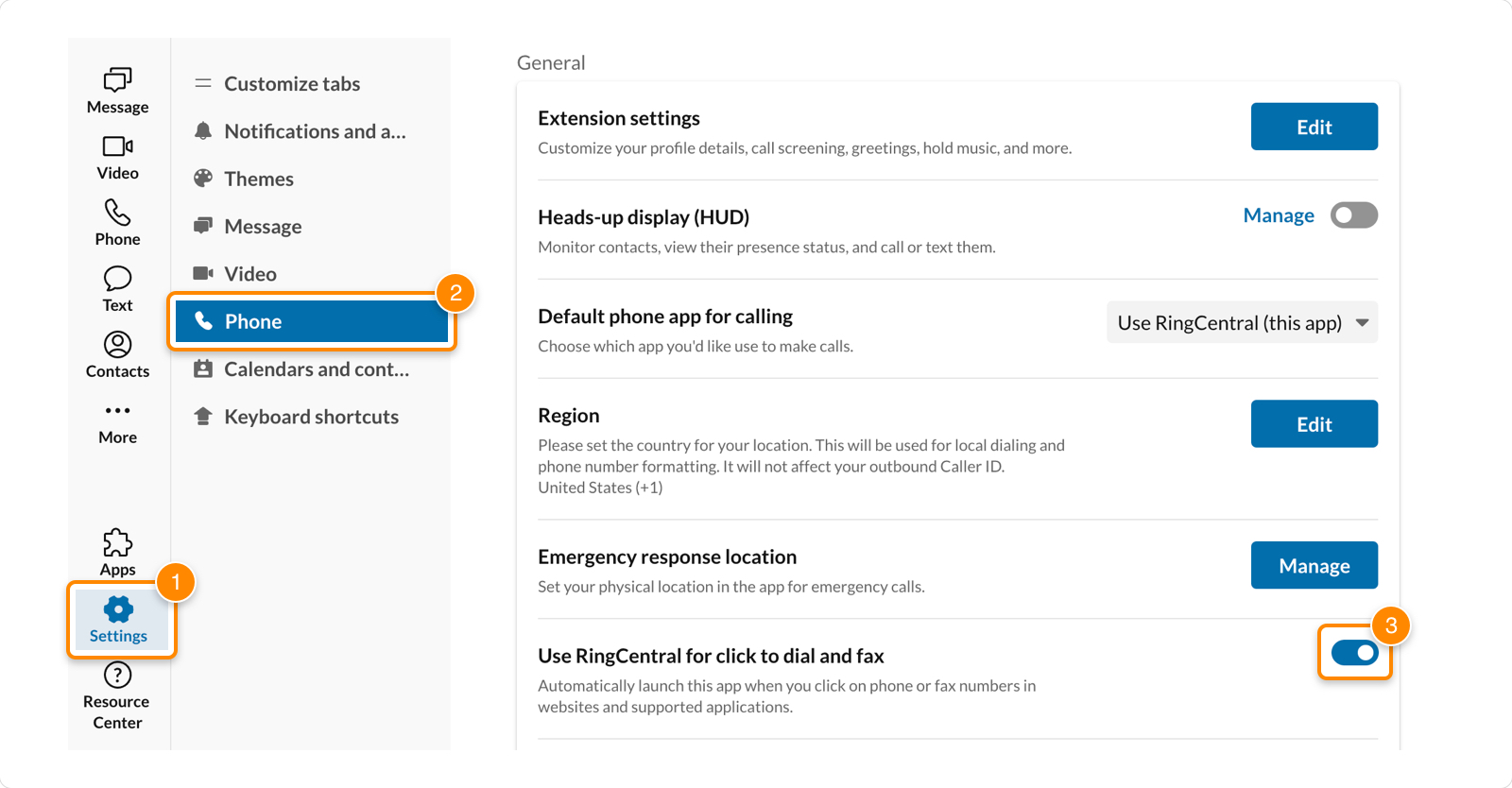 Setting up and using click-to-dial in the RingCentral app | RingCentral MVP