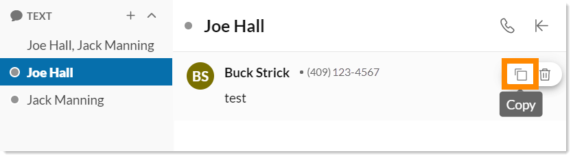 Managing text messages in the RingCentral app desktop and web ...