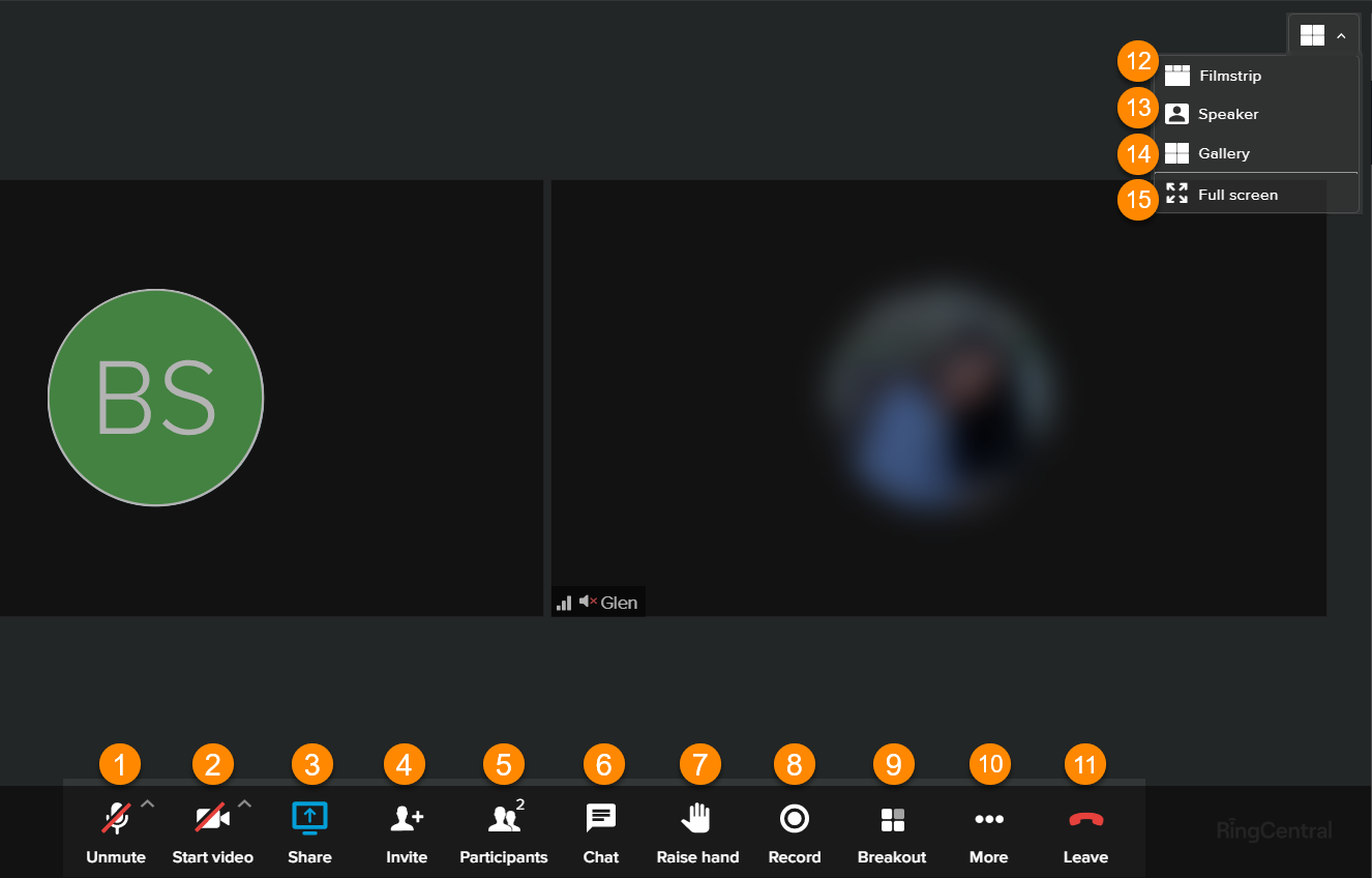 RingCentral app reference guide | RingCentral app