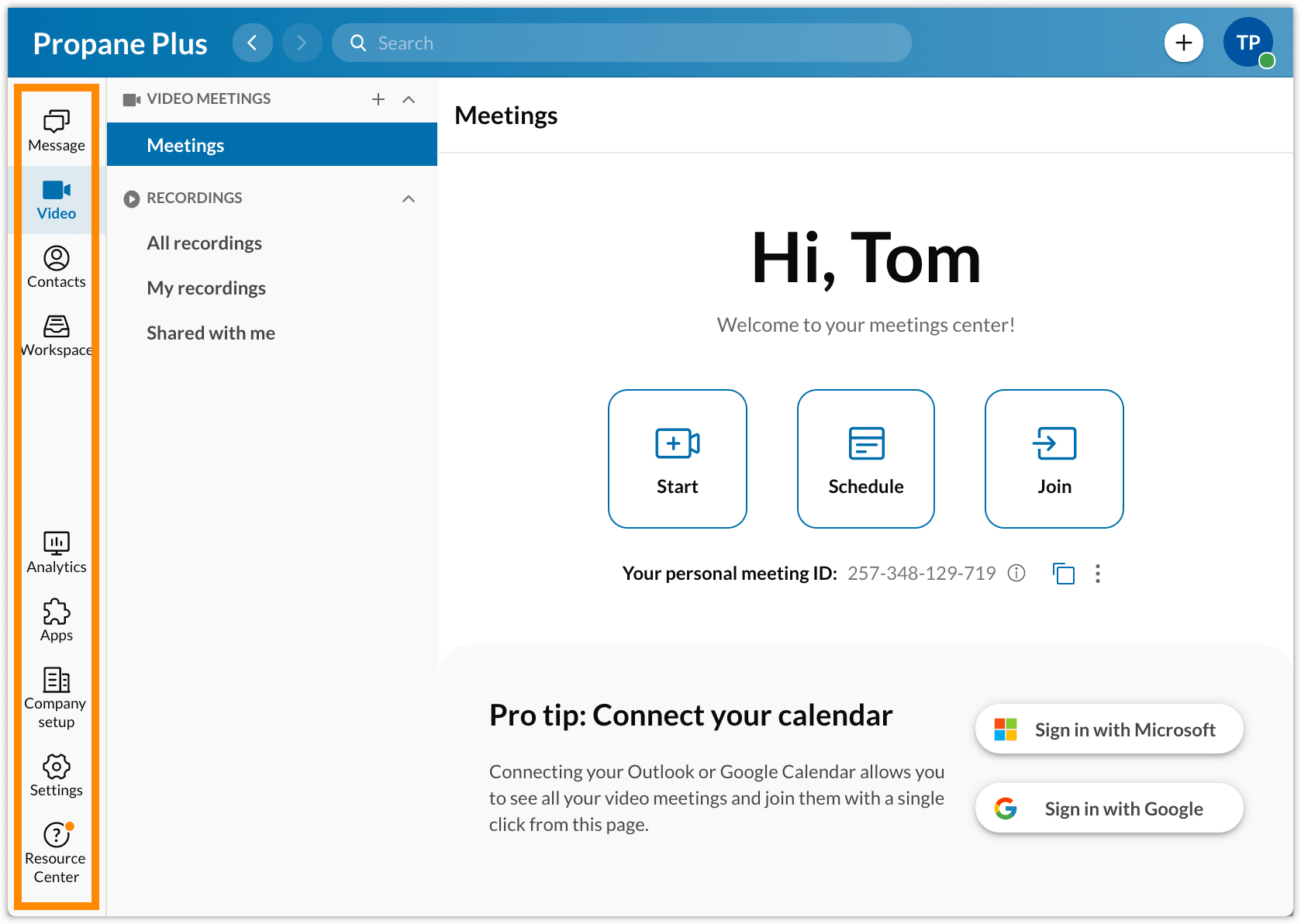 Navigating the RingCentral app desktop and web | RingCentral app