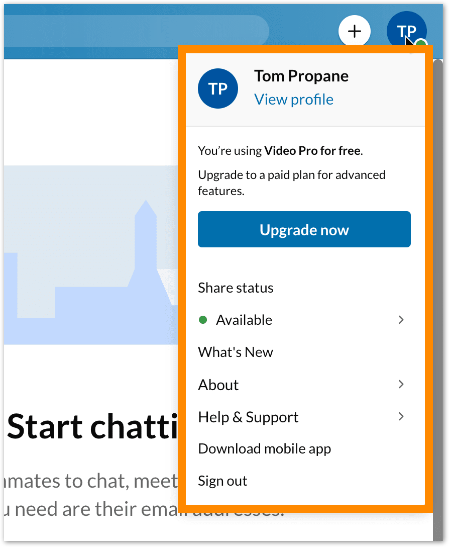 Which plan am I using? | RingCentral app
