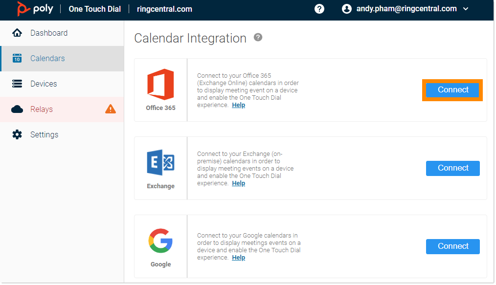 Setting up One Touch Dial | RingCentral Video