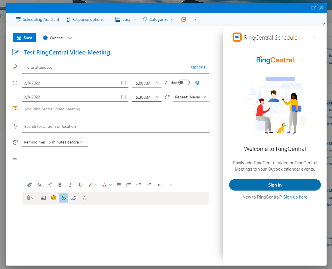 RingCentral Scheduler FAQ | RingCentral MVP