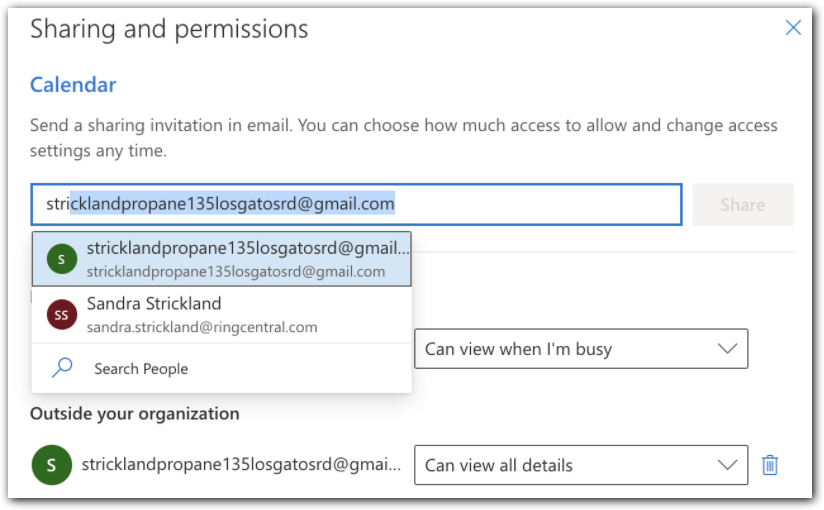 Setting A Delegate To Schedule A Meeting On Your Behalf In Outlook Scheduler RingCentral Video