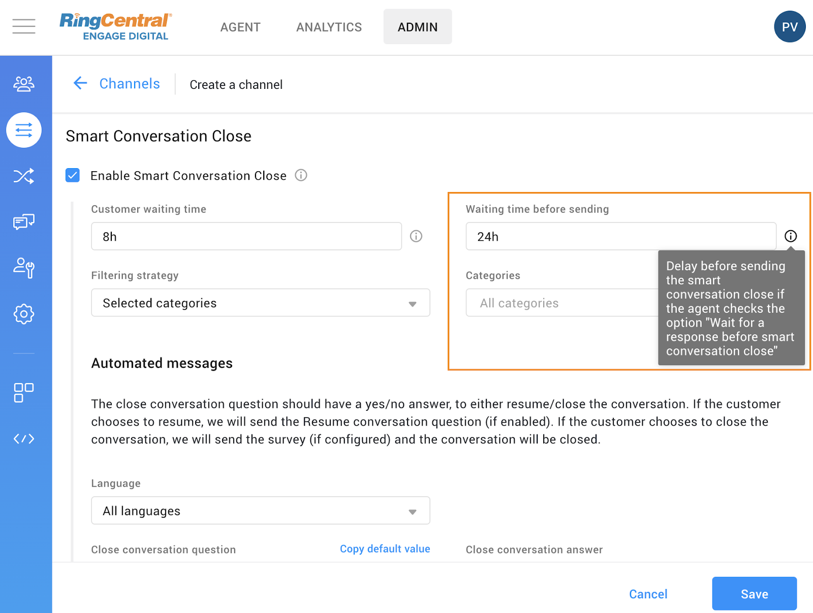 RingCentral Engage Digital Release Notes | January 2023