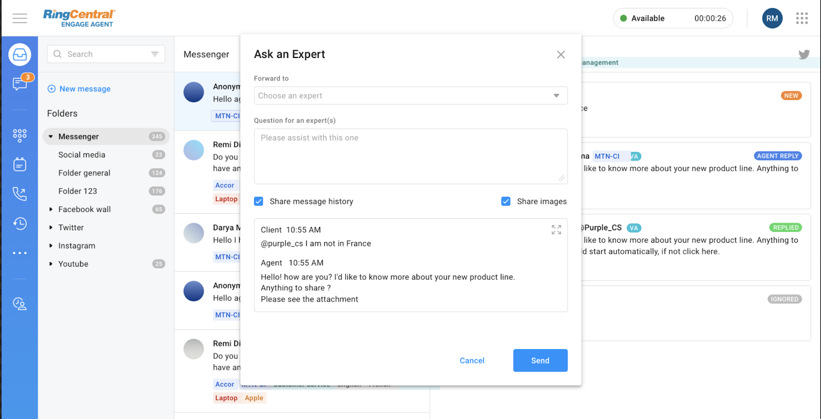 RingCentral Engage Digital Release Notes | November 2020