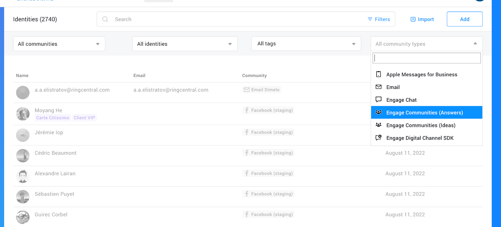 RingCentral Engage Digital Release Notes | September 2022