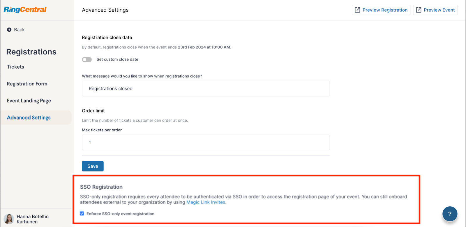 RingCentral Events Release Notes | RingCentral Support