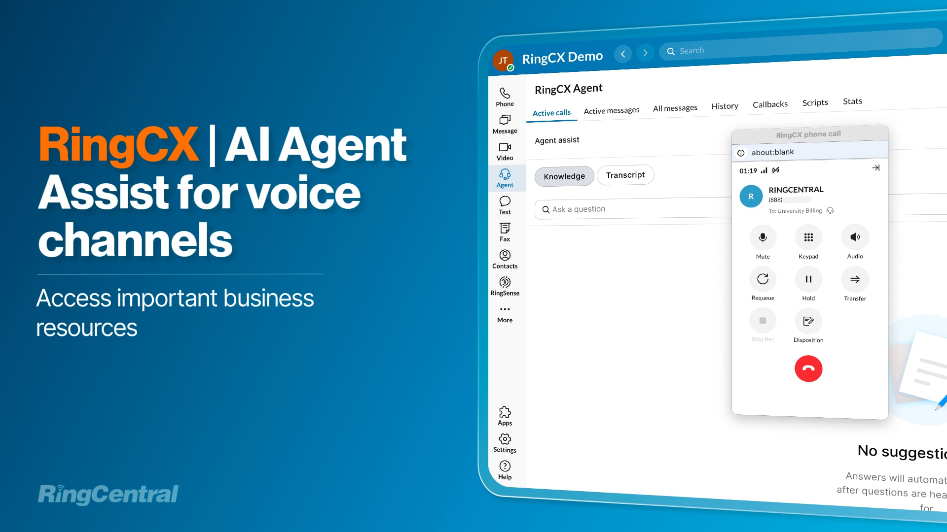 RingCX | RingCentral Support