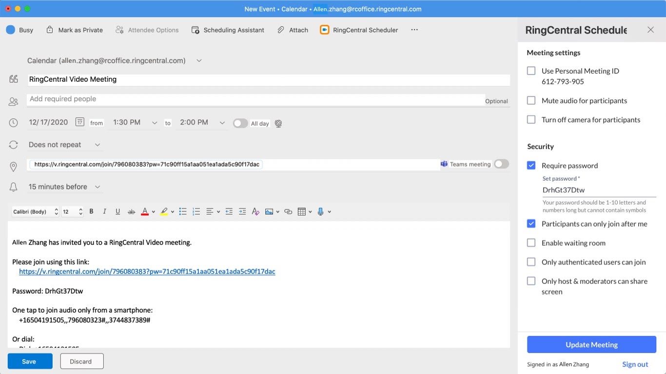 Admin guide for upgrading to the RingCentral app, RingCentral Video ...